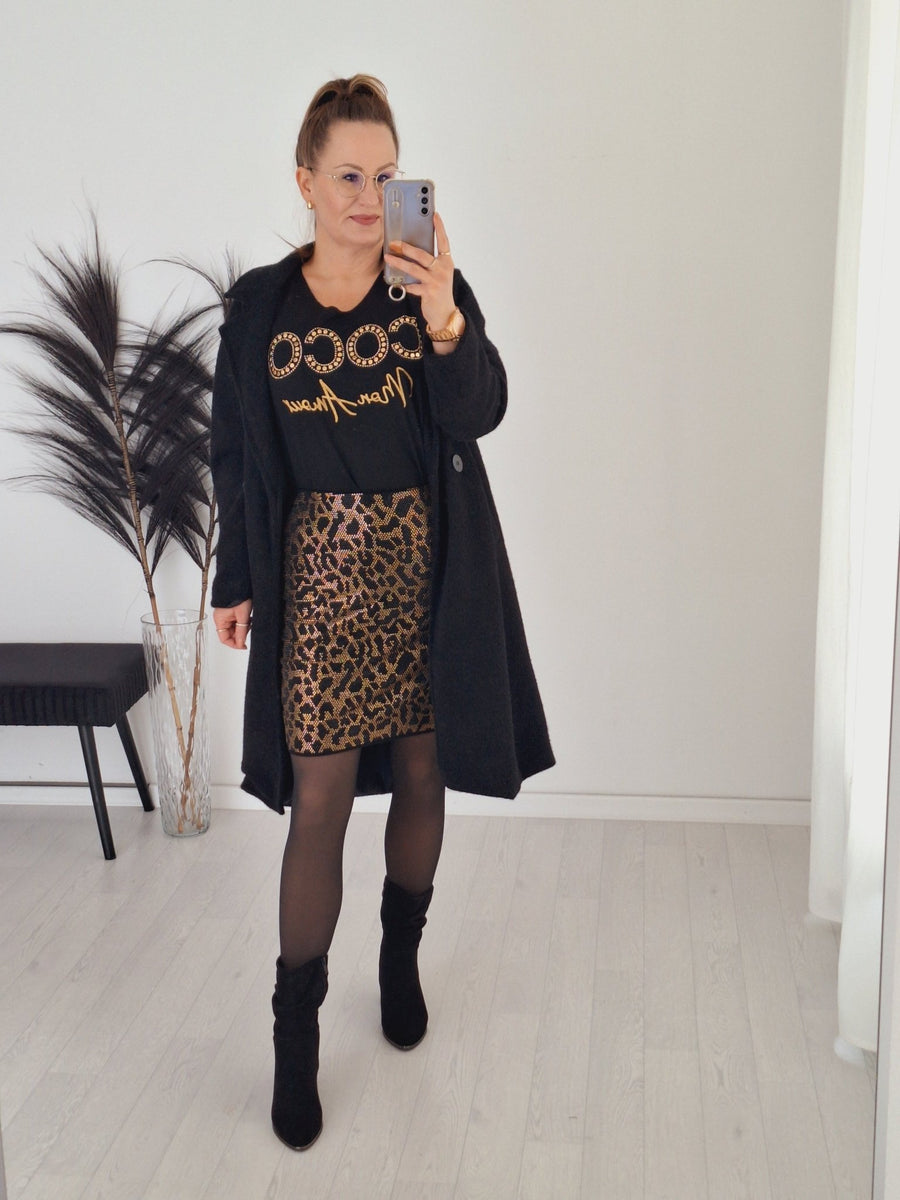 Leo Stretch Rock Diamant Gold (ver. Größen) – Your Style